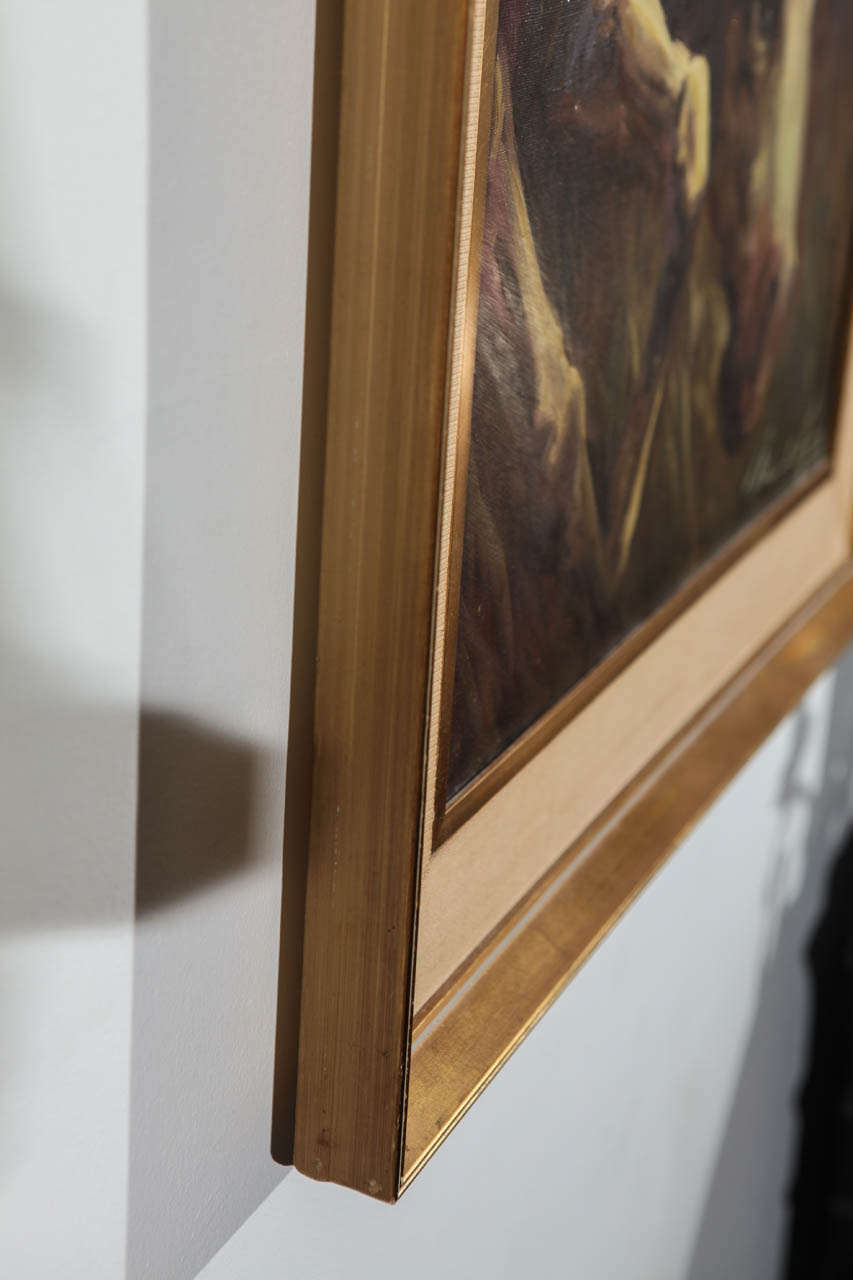Morando Luque Painting "Cavalle" For Sale at 1stDibs