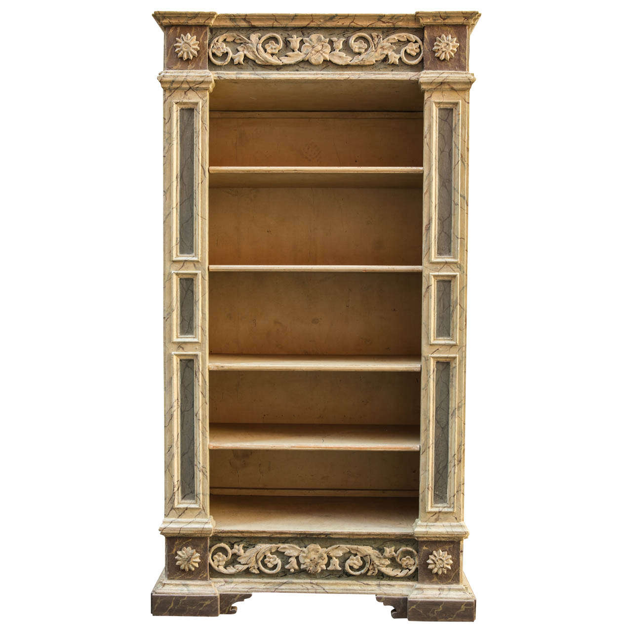 18th Century Italian Neoclassical Painted Bookcase For Sale at 1stDibs ...