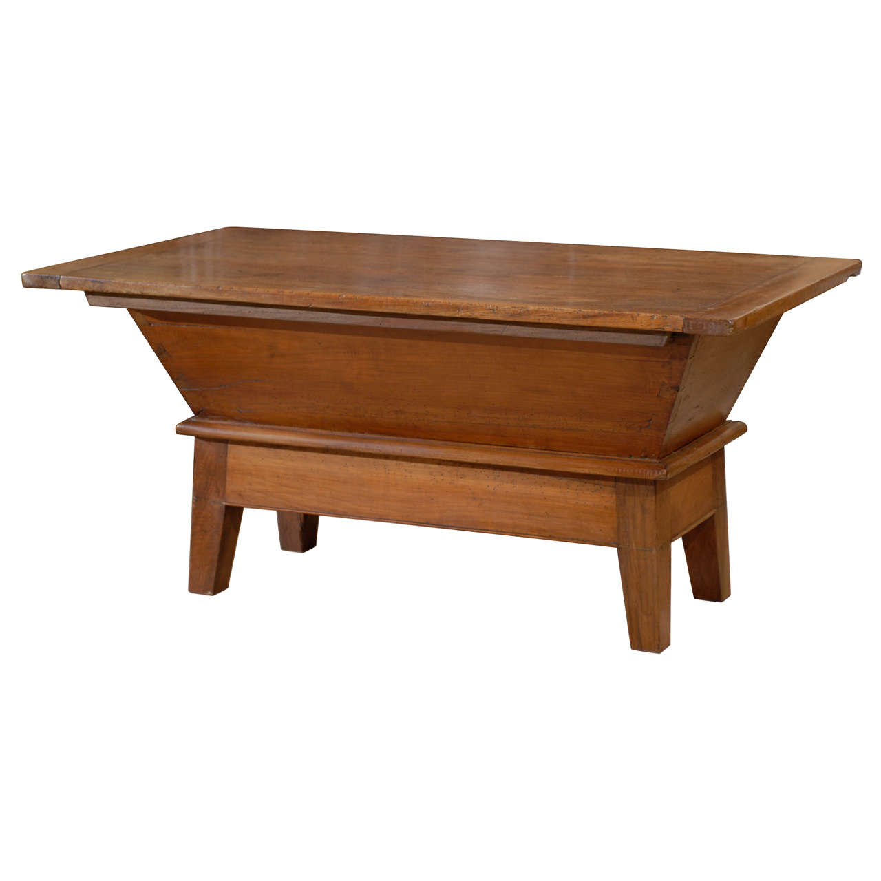 19th Century French Dough Bin Coffee Table at 1stDibs