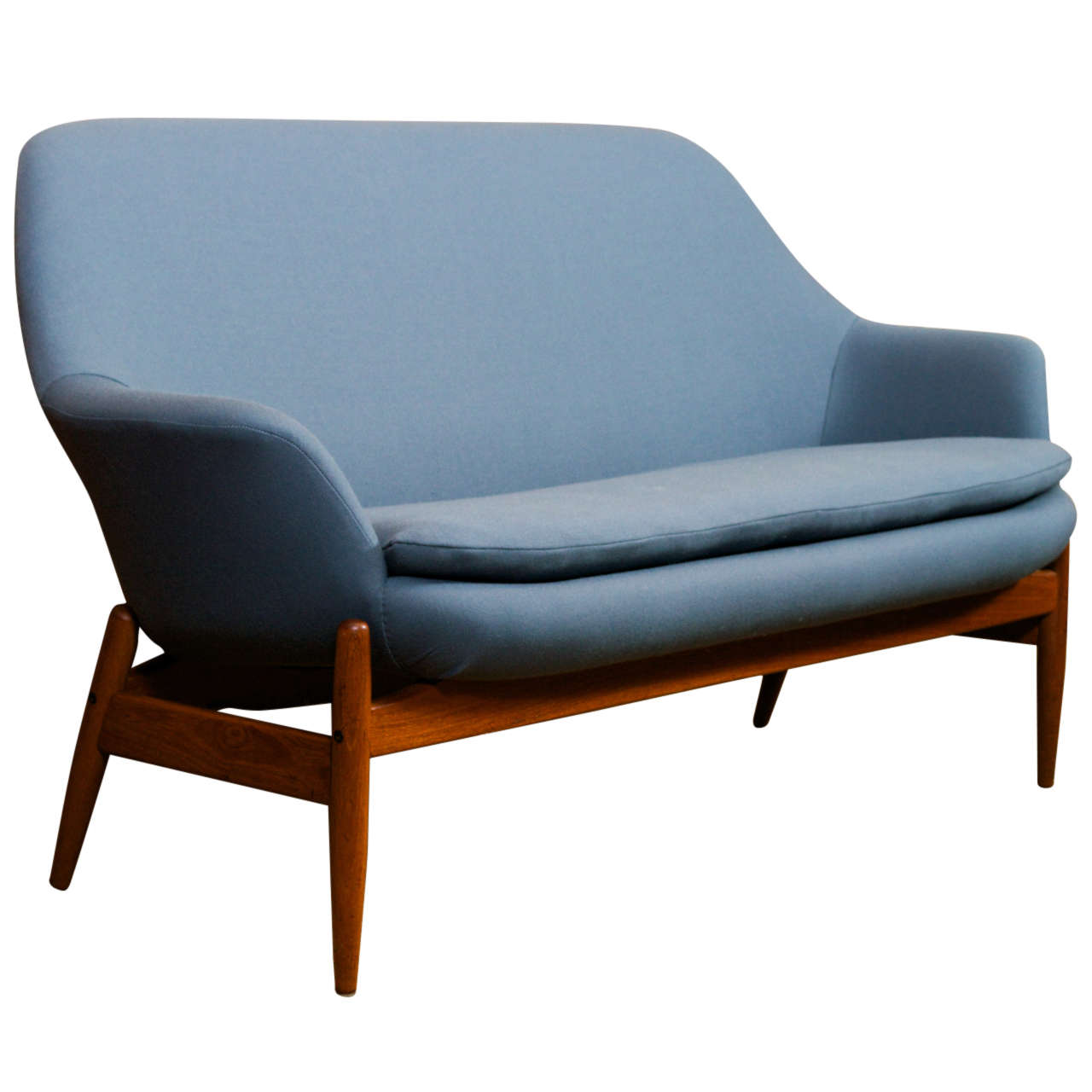 Danish Modern Settee at 1stDibs | settee modern, danish settee, modern ...