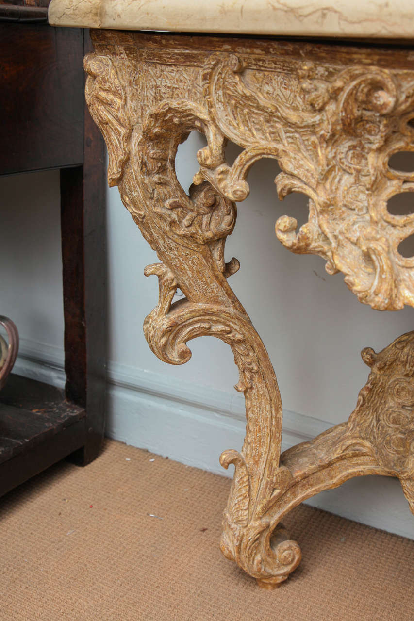 Rococo Console Table For Sale at 1stDibs