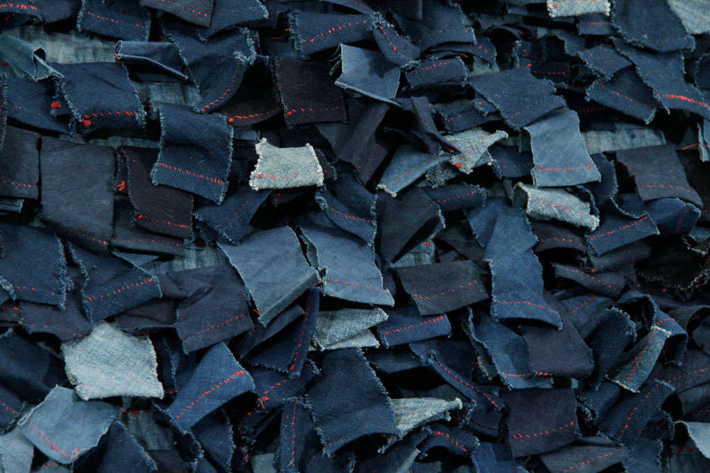 Japanese Indigo Futon Rug at 1stDibs