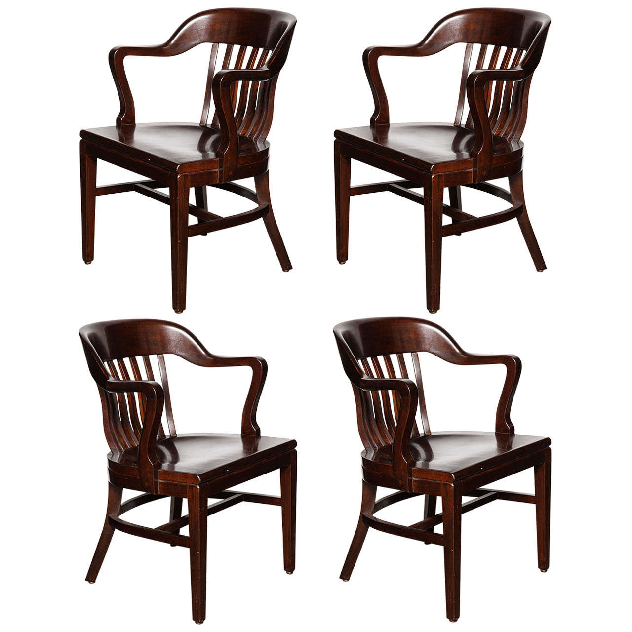 Bank Chairs - 4 For Sale on 1stDibs | chais bank