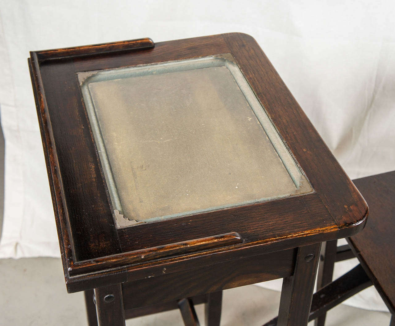 Early Cushman Table with Seat For Sale at 1stDibs | 1920s telephone ...