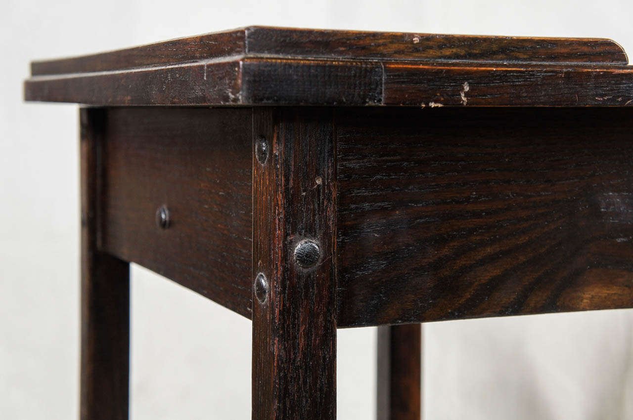 Early Cushman Table with Seat For Sale at 1stDibs | 1920s telephone ...