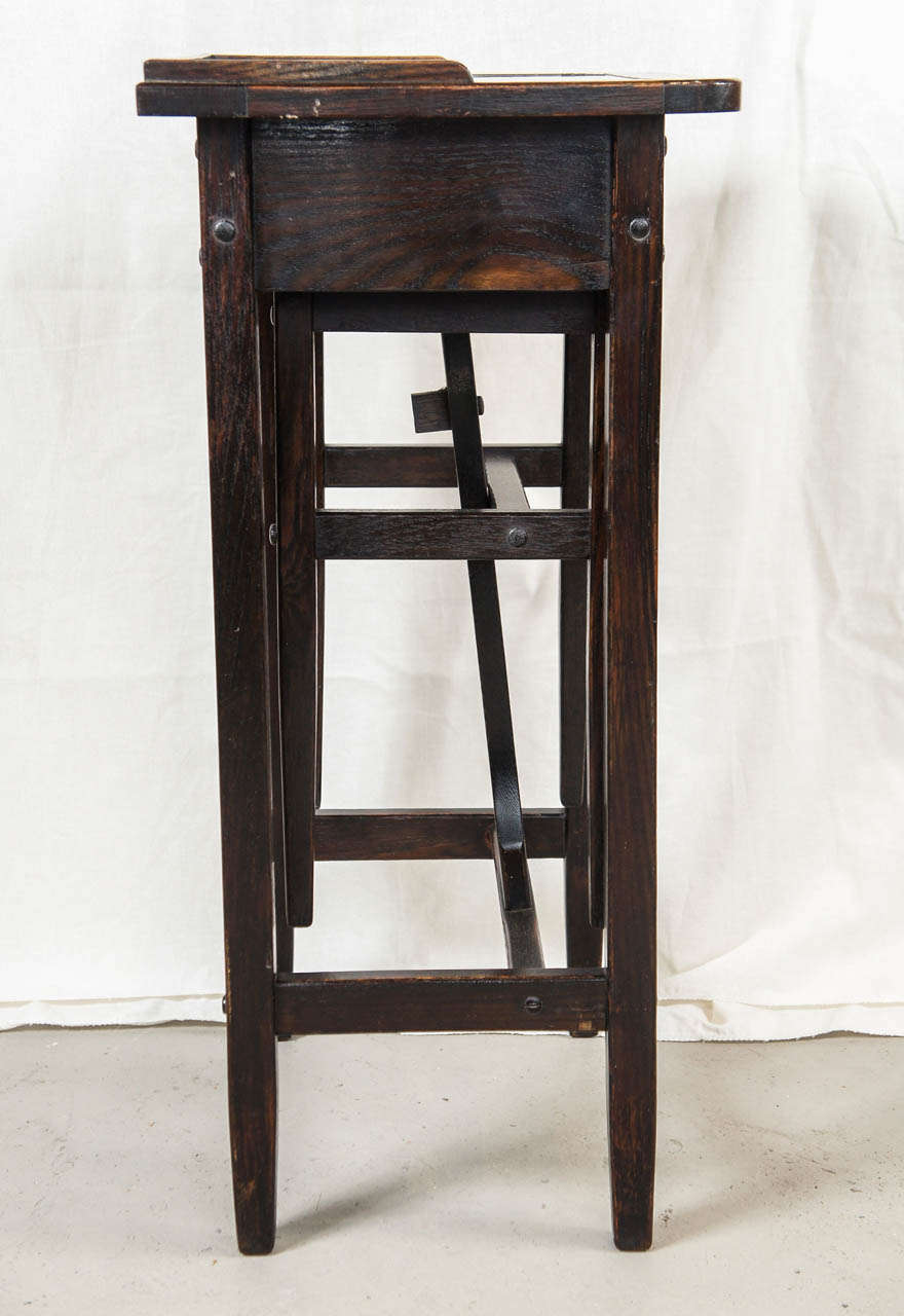 Early Cushman Table with Seat For Sale at 1stDibs | 1920s telephone ...