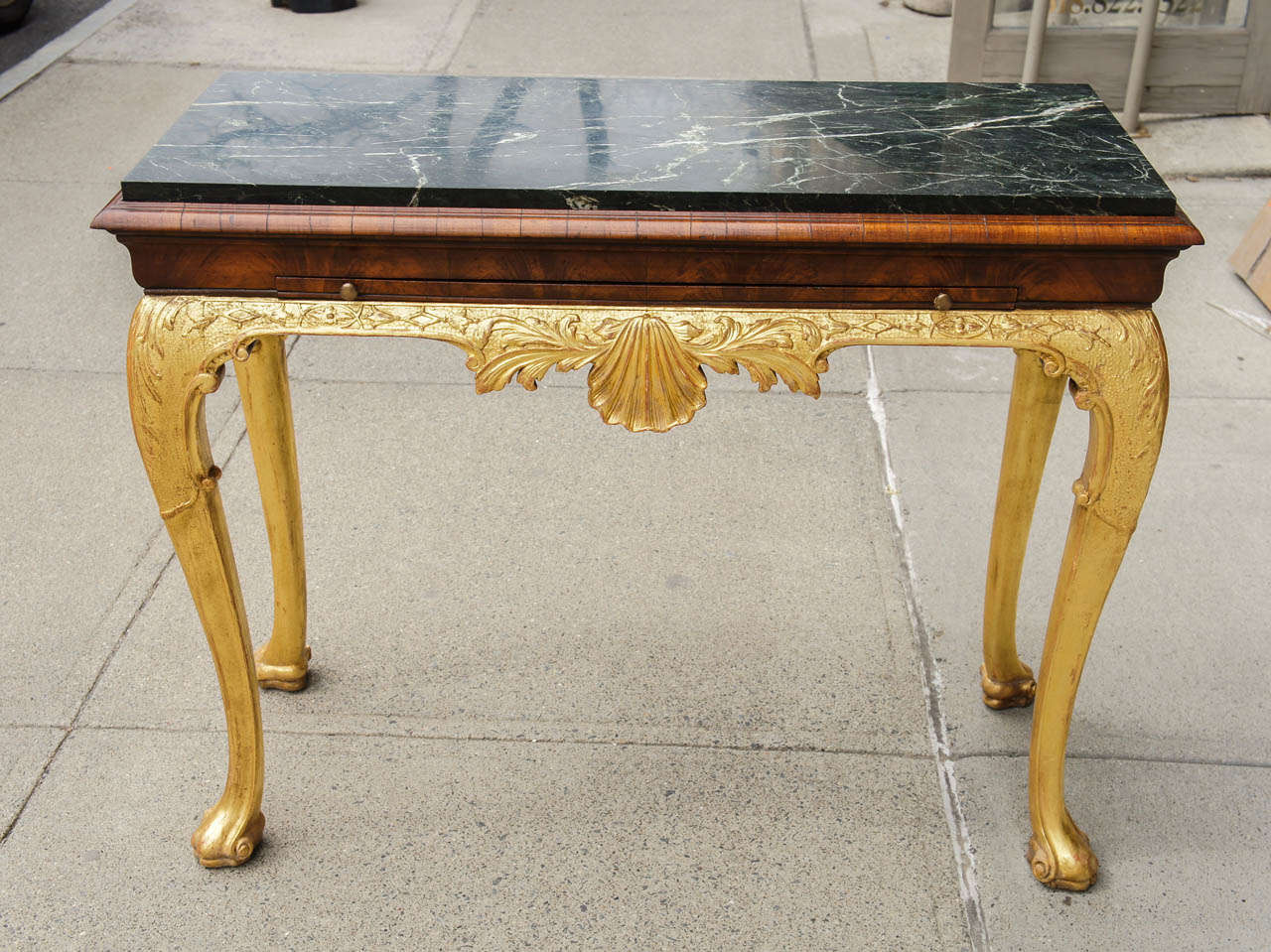 19th Century Queen Anne Console Table at 1stDibs