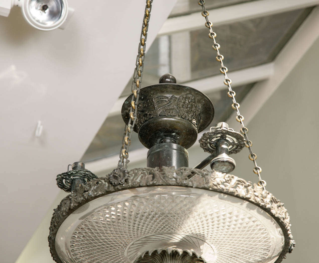 Exceptionally Fine Irish Bronze Colza Oil Lamp at 1stDibs | colza lamp