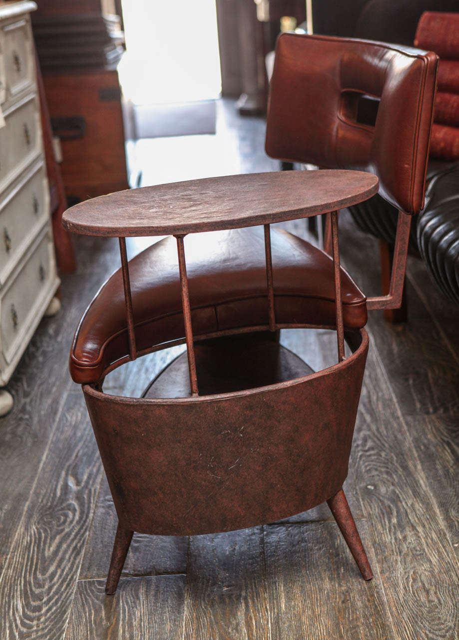 Telephone Chair with Table Combo at 1stDibs