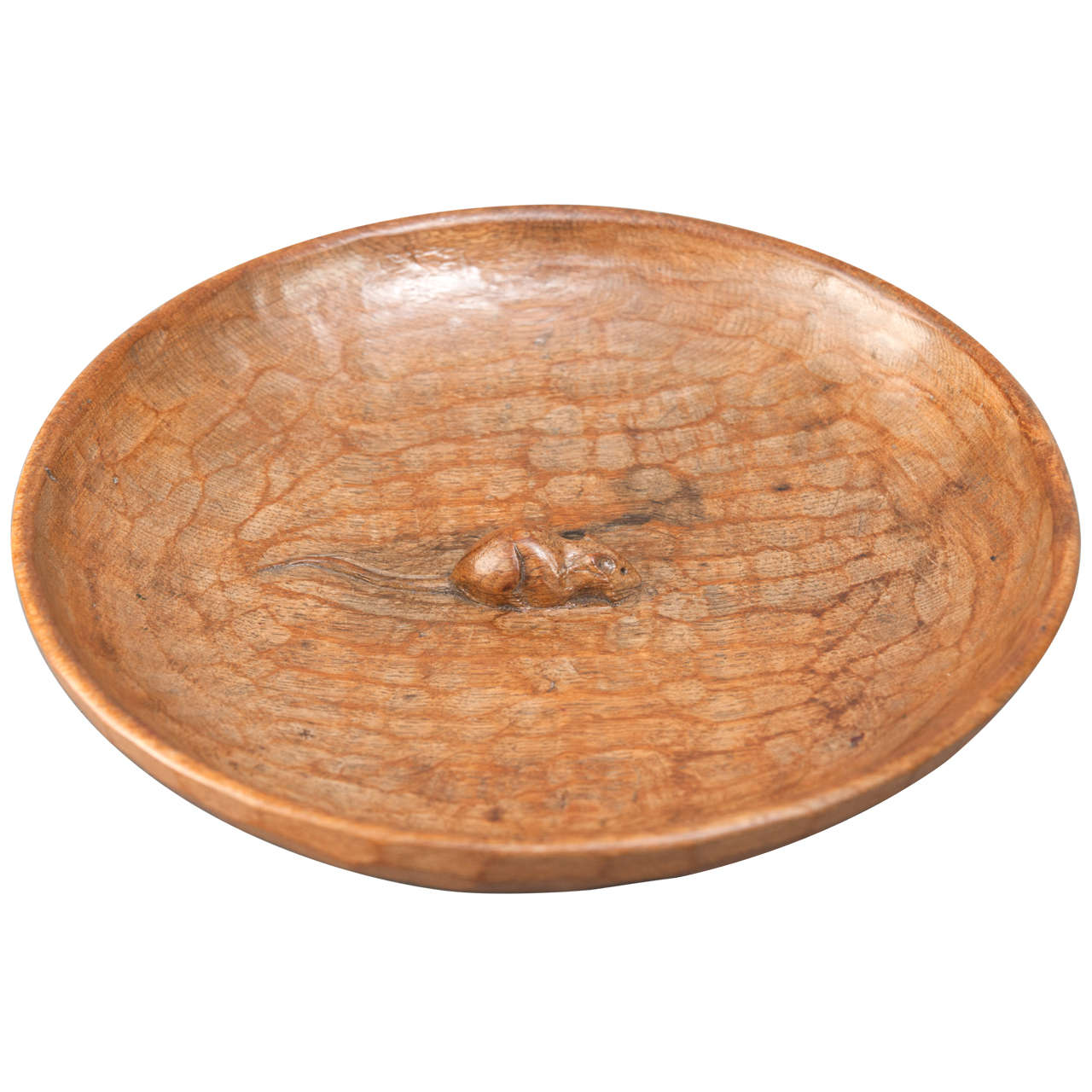 A Robert "Mouseman" Thompson Fruit Bowl at 1stDibs | mouseman bowl