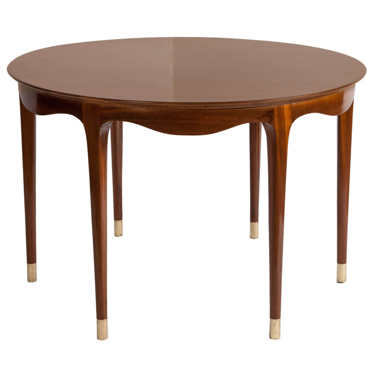 Danish Scalloped Edge Table at 1stDibs