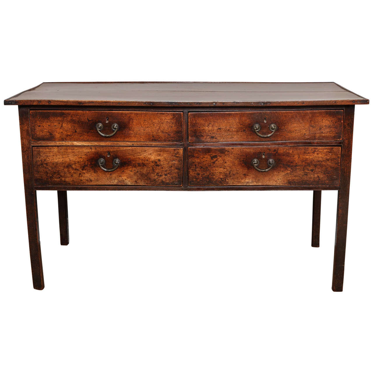 Exceptional 18th Century English Walnut Hall Table at 1stDibs