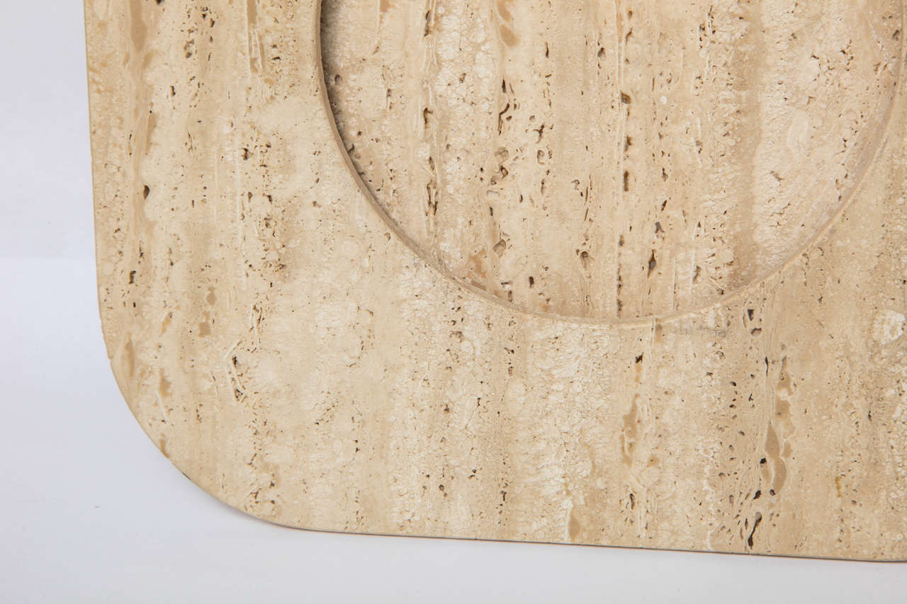 Large Travertine Picture Frame at 1stDibs