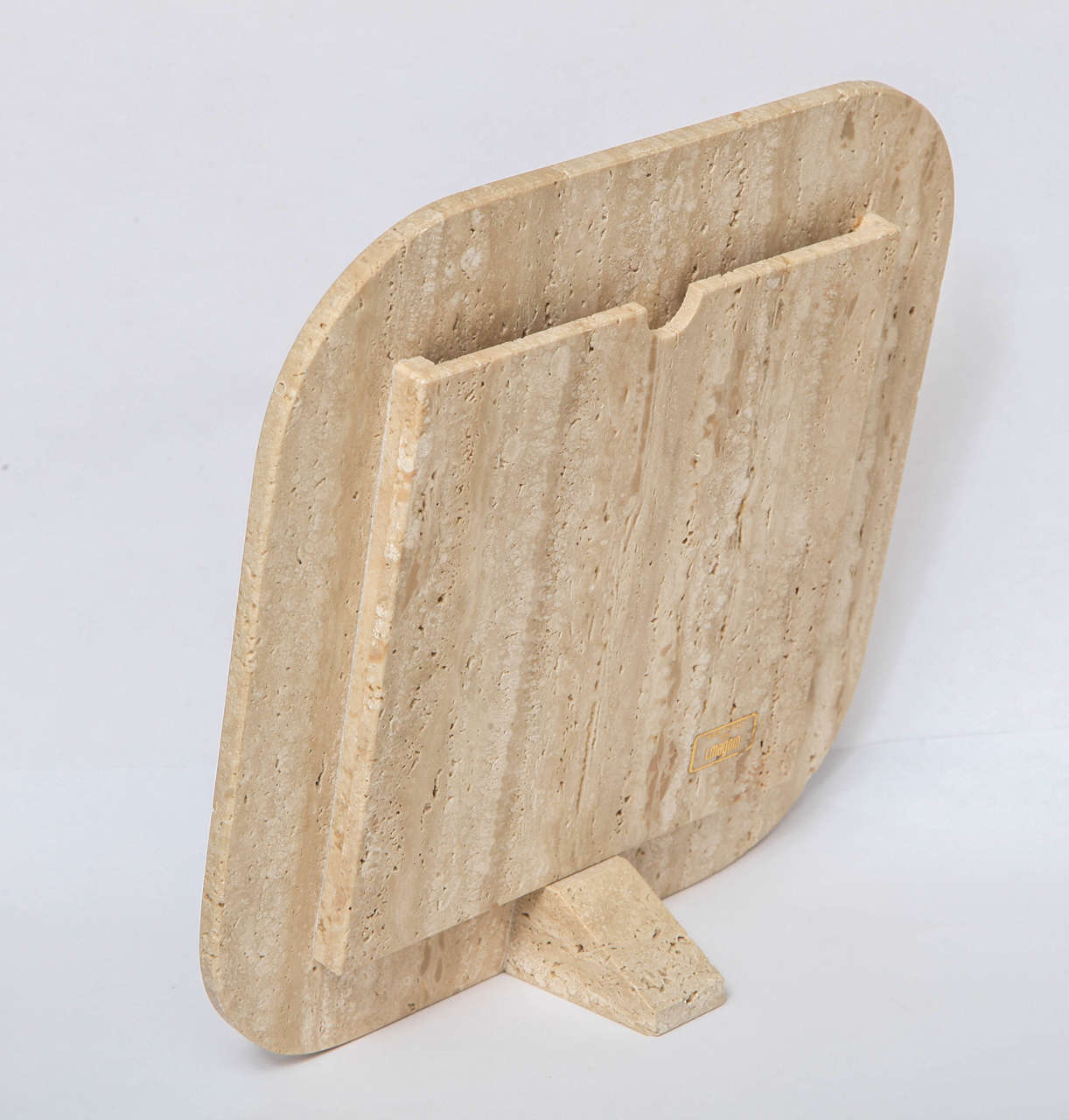 Large Travertine Picture Frame at 1stDibs