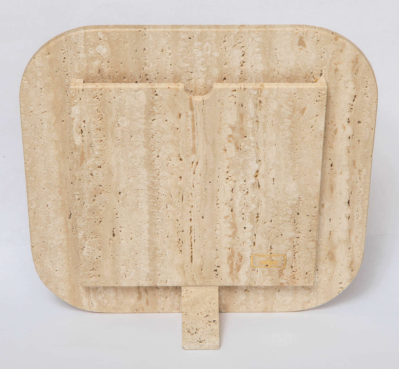 Large Travertine Picture Frame at 1stDibs