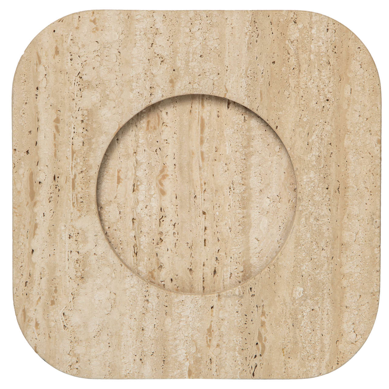 Large Travertine Picture Frame at 1stDibs