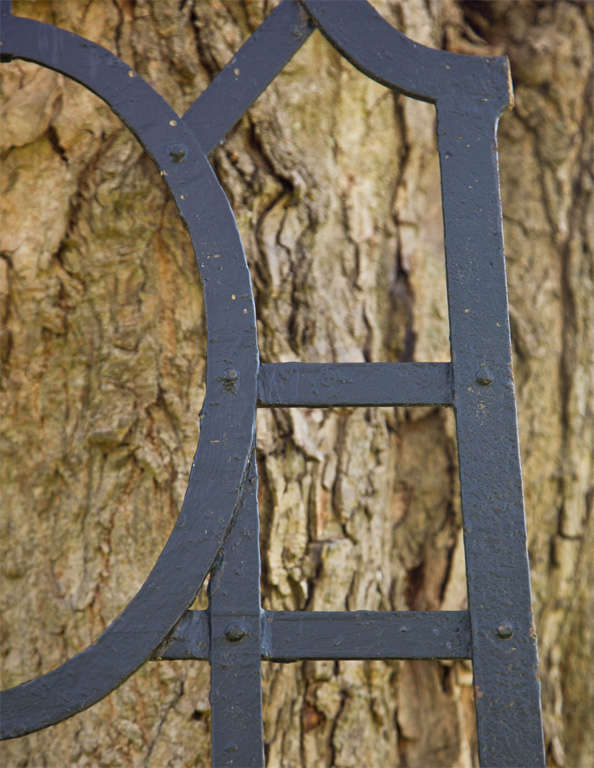 Wrought-iron Trellis at 1stDibs | wrought iron trellis, rod iron ...