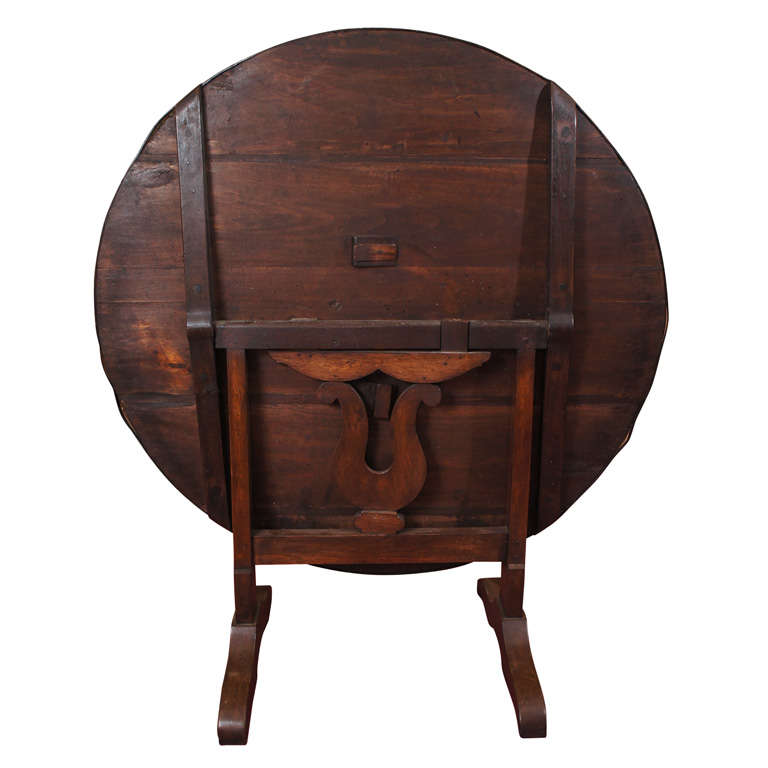 Antique French Wine Tasting Table at 1stdibs