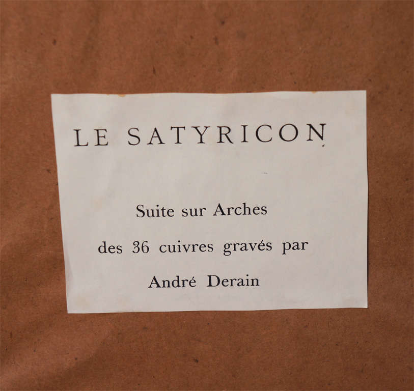 Andre Derain Etching signed in pencil For Sale at 1stDibs | andre ...