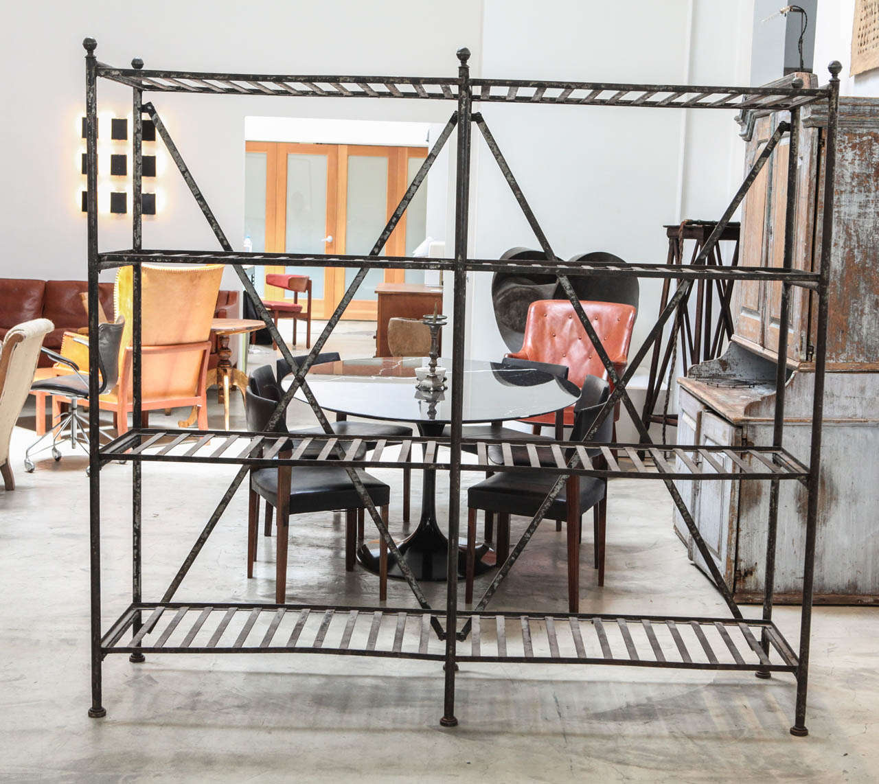 Swedish Kitchen Rack, Late 19th Century at 1stDibs