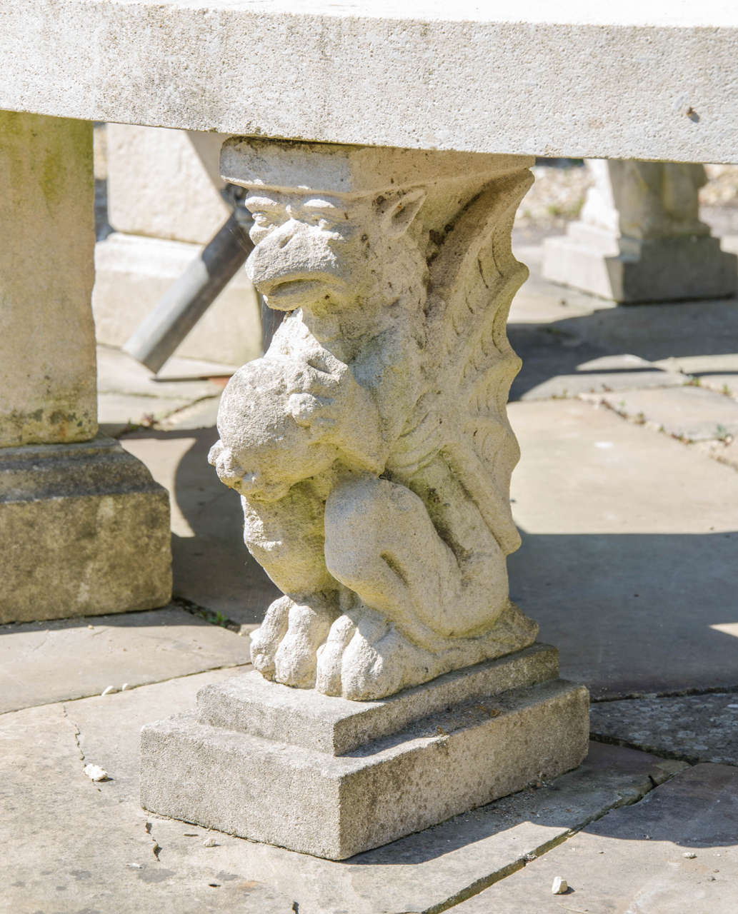 Antique Bath Stone Garden Rotunda from Wentworth Estate at 1stDibs