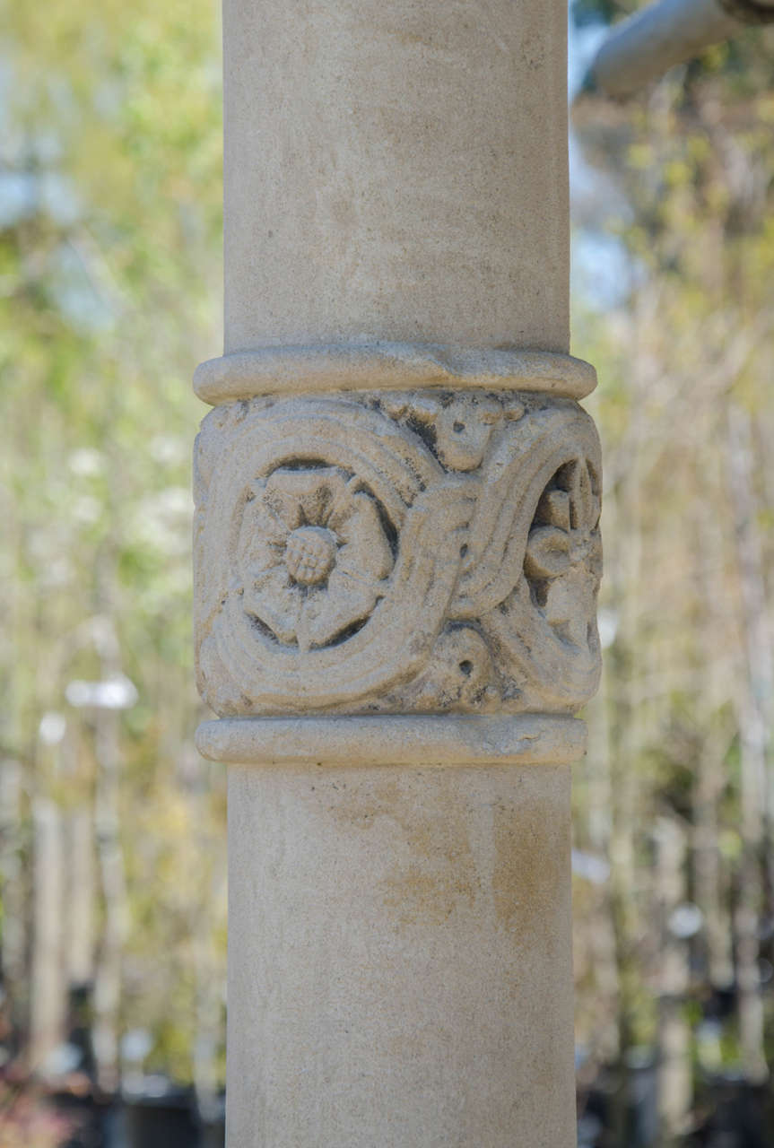 Antique Bath Stone Garden Rotunda from Wentworth Estate at 1stDibs