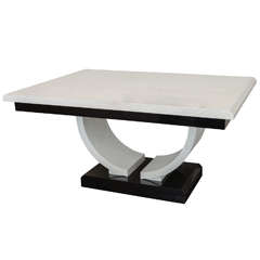 Memphis style dining / centre table at 1stDibs