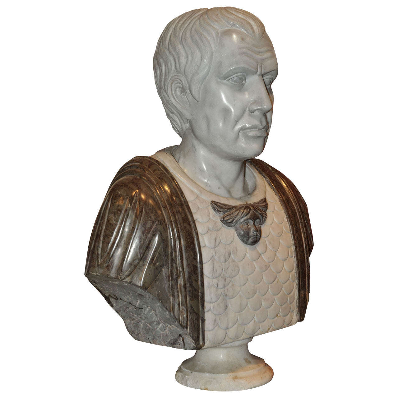 1920's Marble Bust Sculpture For Sale at 1stDibs