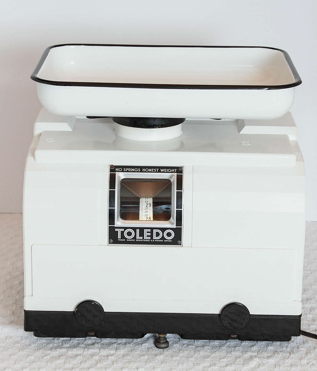 Machine Age Art Deco Toledo Scale by Van Doren and Rideout Rare Plaskon ...