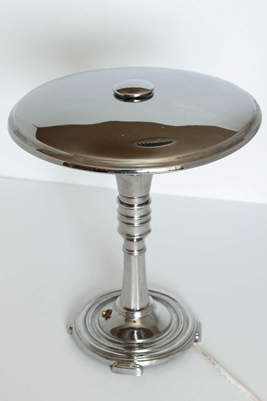 Uncommon Machine Age Sight Light Luminaire by Leroy Doane, 1935 at 1stDibs