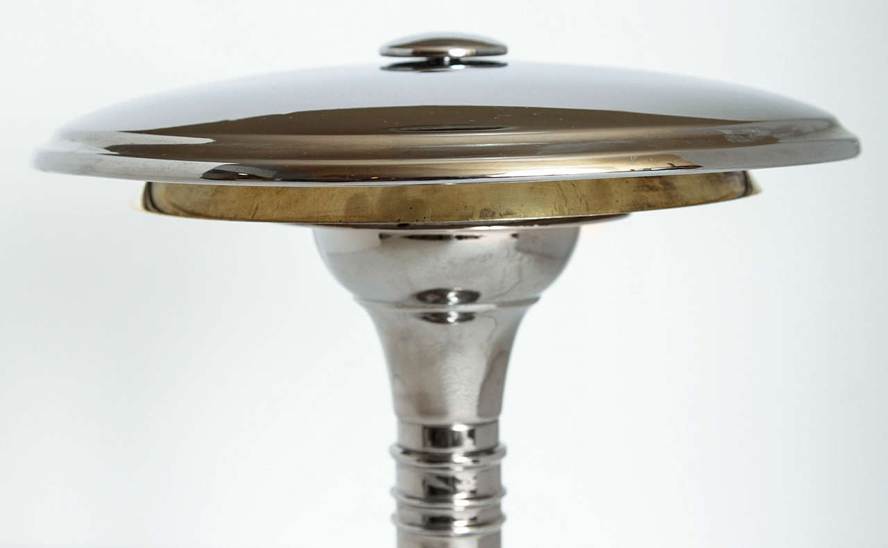 Uncommon Machine Age Sight Light Luminaire by Leroy Doane, 1935 at 1stDibs