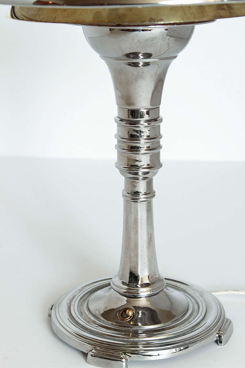Uncommon Machine Age Sight Light Luminaire by Leroy Doane, 1935 at 1stDibs