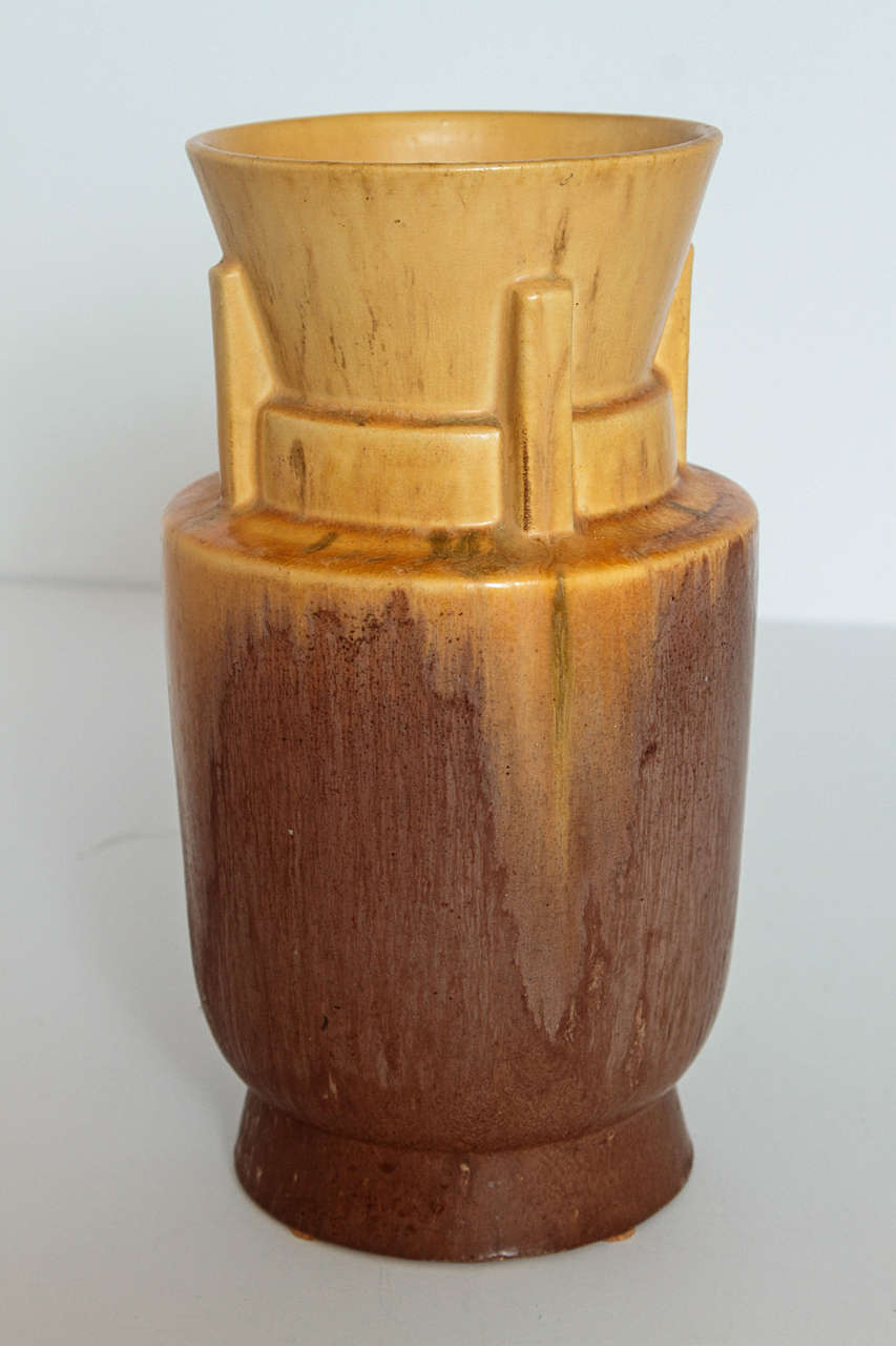 Collection Art Deco Roseville Futura Vases by Frank Ferrell, 1928 at ...