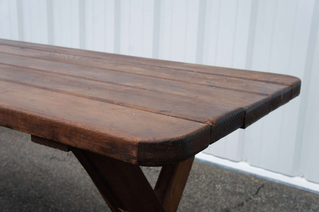Vintage Picnic Table at 1stDibs