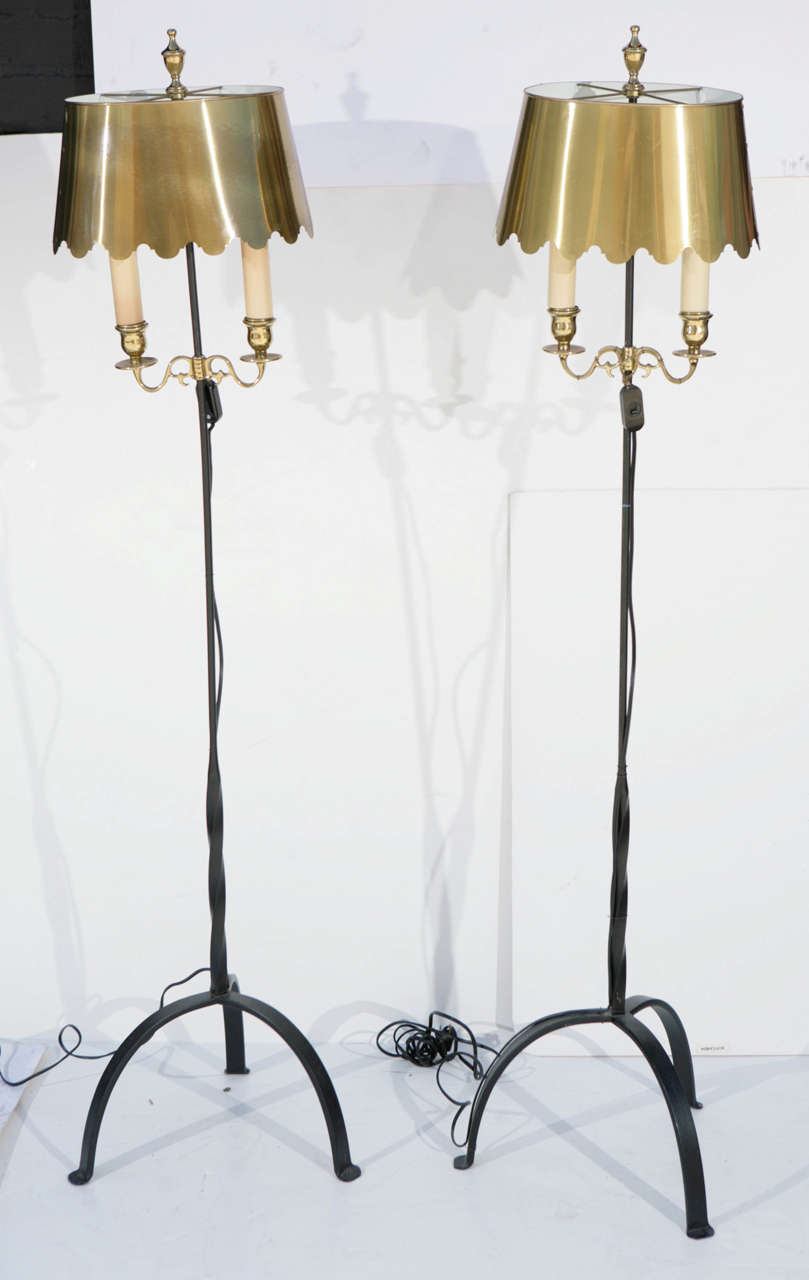 Vintage Dorothy Draper Style Floor Lamp at 1stDibs
