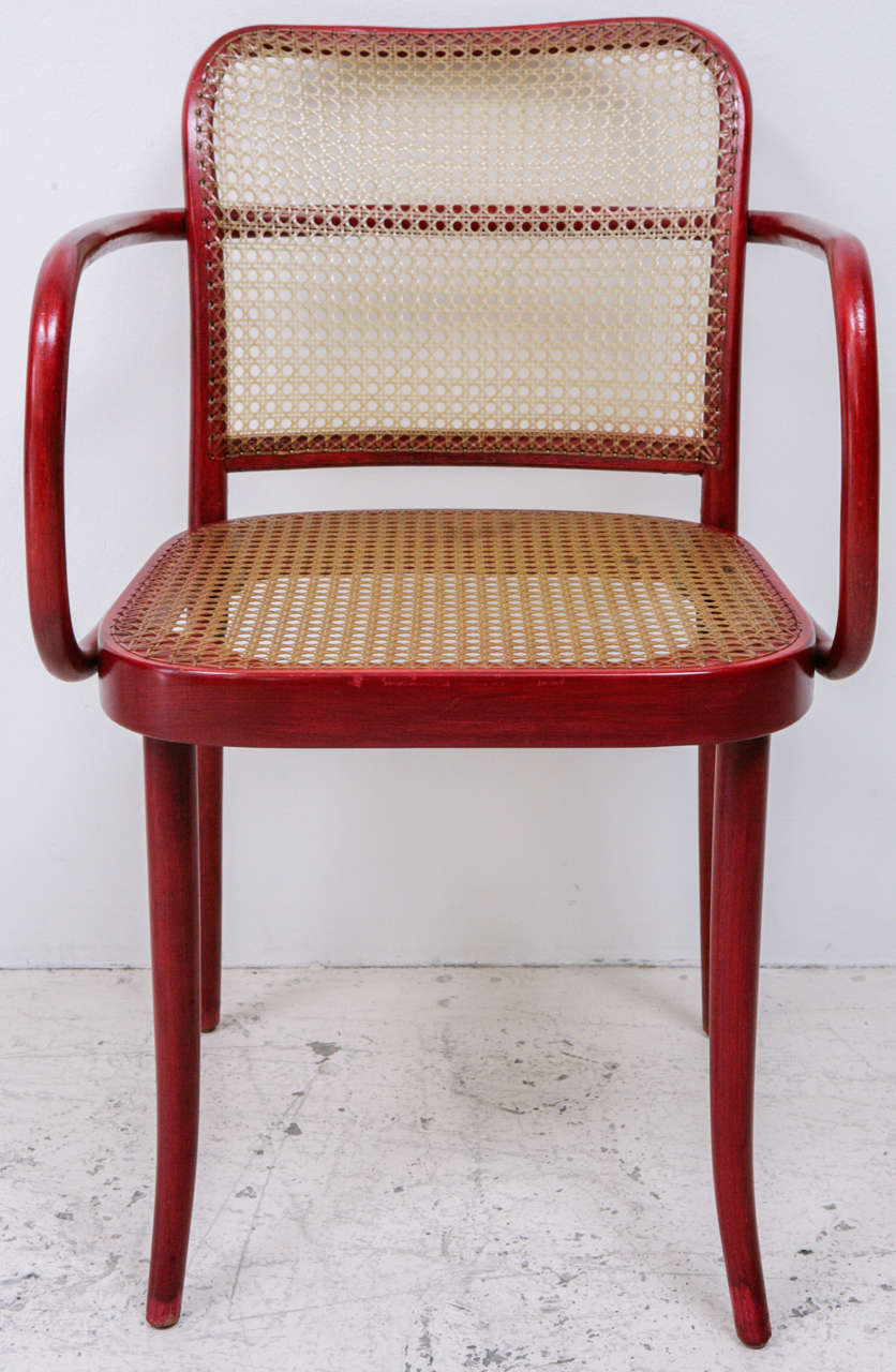 Set of 12 "Prague" Bentwood chairs by Josef Hoffmann for Stendig at ...