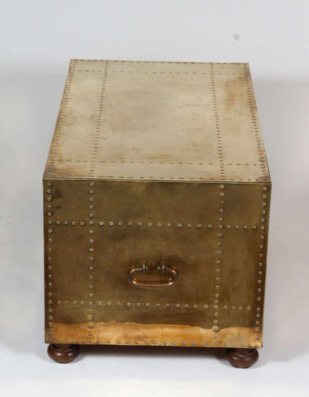 Brass Trunk with Drawers at 1stDibs