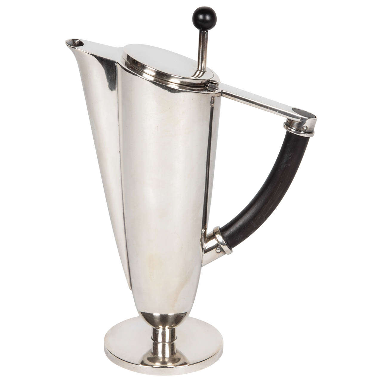 Herman Bauer German Modernist Coffee Pot 1928 For Sale at 1stDibs