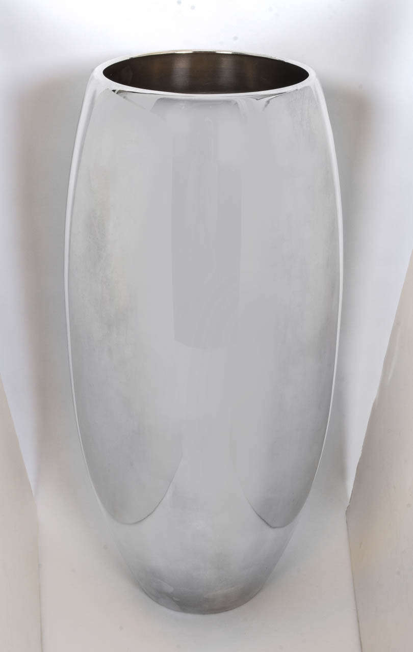 WMF, or Württembergische Metallwarenfabrik, Grand Vase, circa 1930 For ...