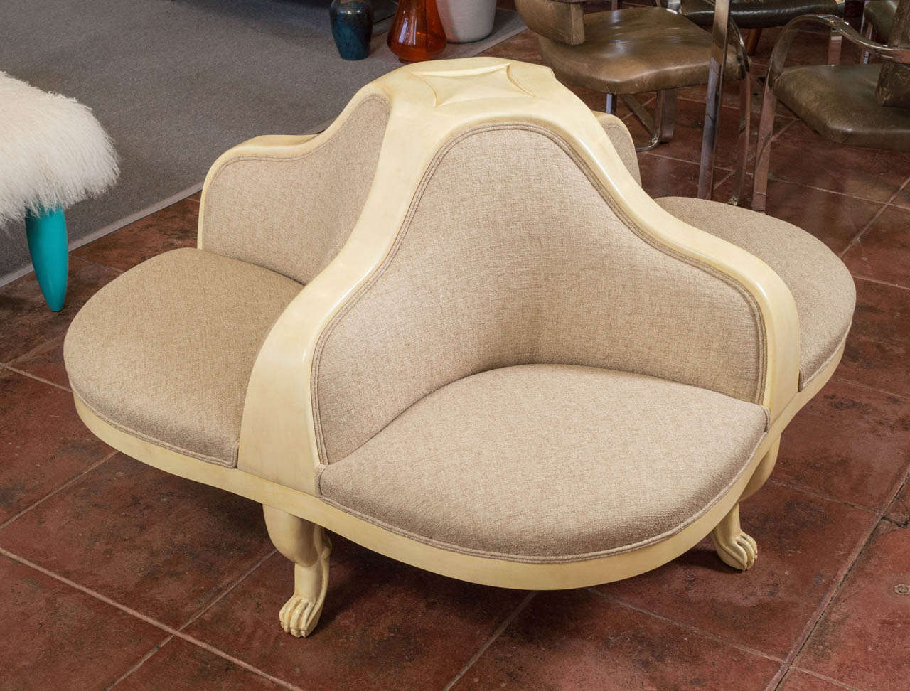 Stylish 1930's Borne Settee at 1stDibs | borne settee for sale, borne ...