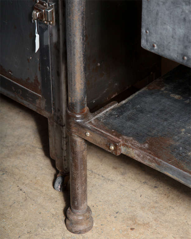 Vintage Industrial Kitchen Work Table at 1stDibs | vintage industrial ...