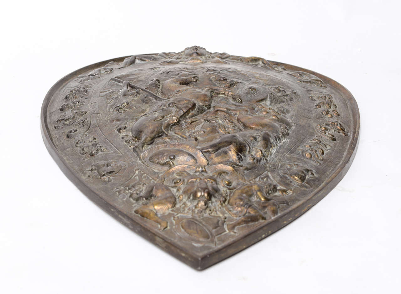 19th Century Antique Bronze Shield at 1stDibs | antique shield, shield ...