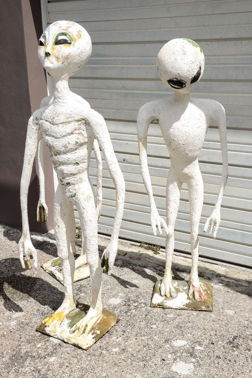 Folk Art Aliens at 1stDibs