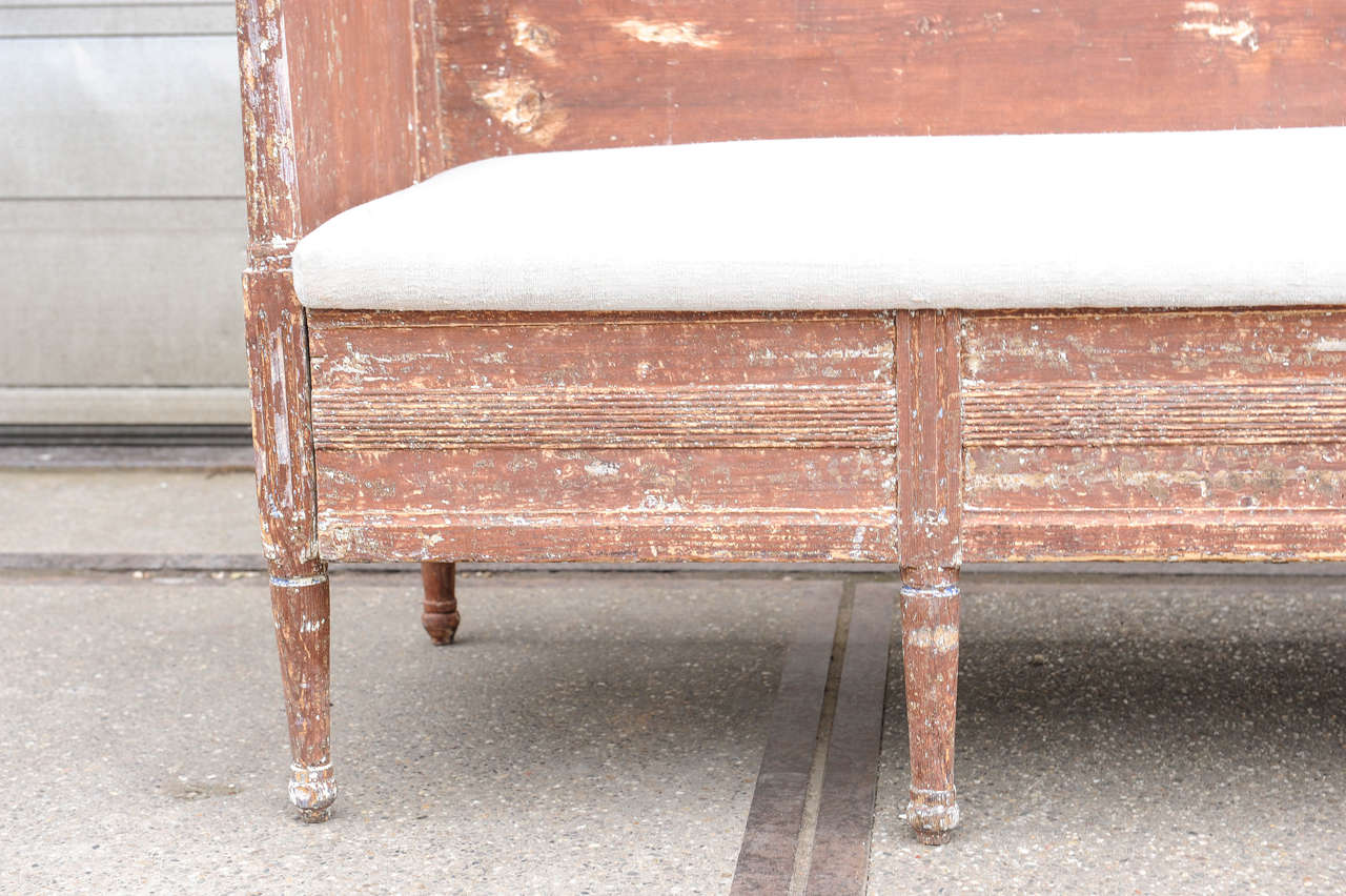 Swedish Gustavian Kitchen Bench at 1stDibs