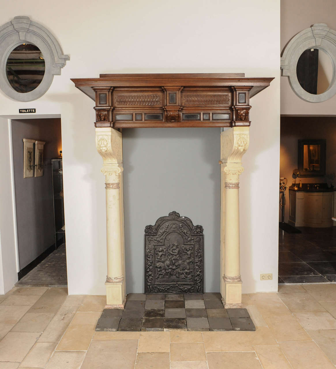 A Neo Renaissance fireplace For Sale at 1stDibs | renaissance fireplaces