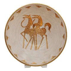 Vintage Italian Art Pottery Bowl by Elbee at 1stDibs | elbee italy ...