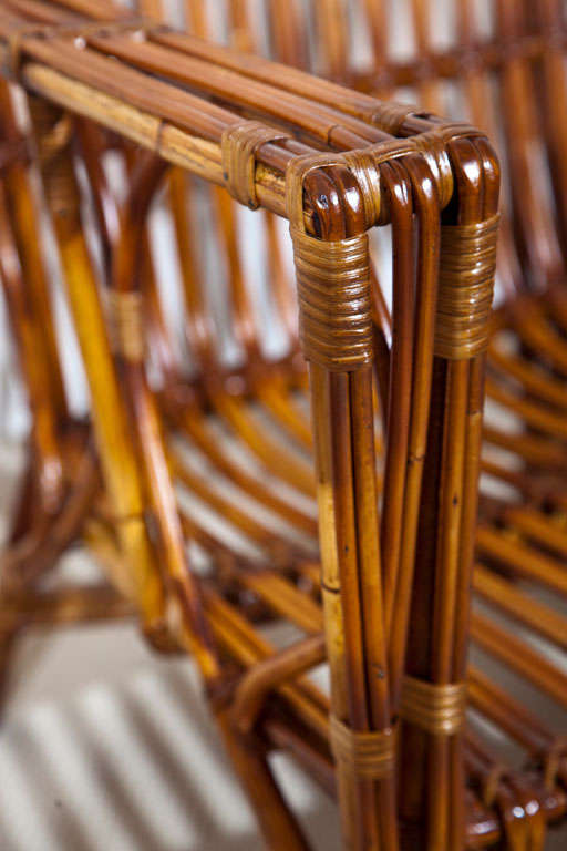 Antique Stick Wicker Set at 1stDibs
