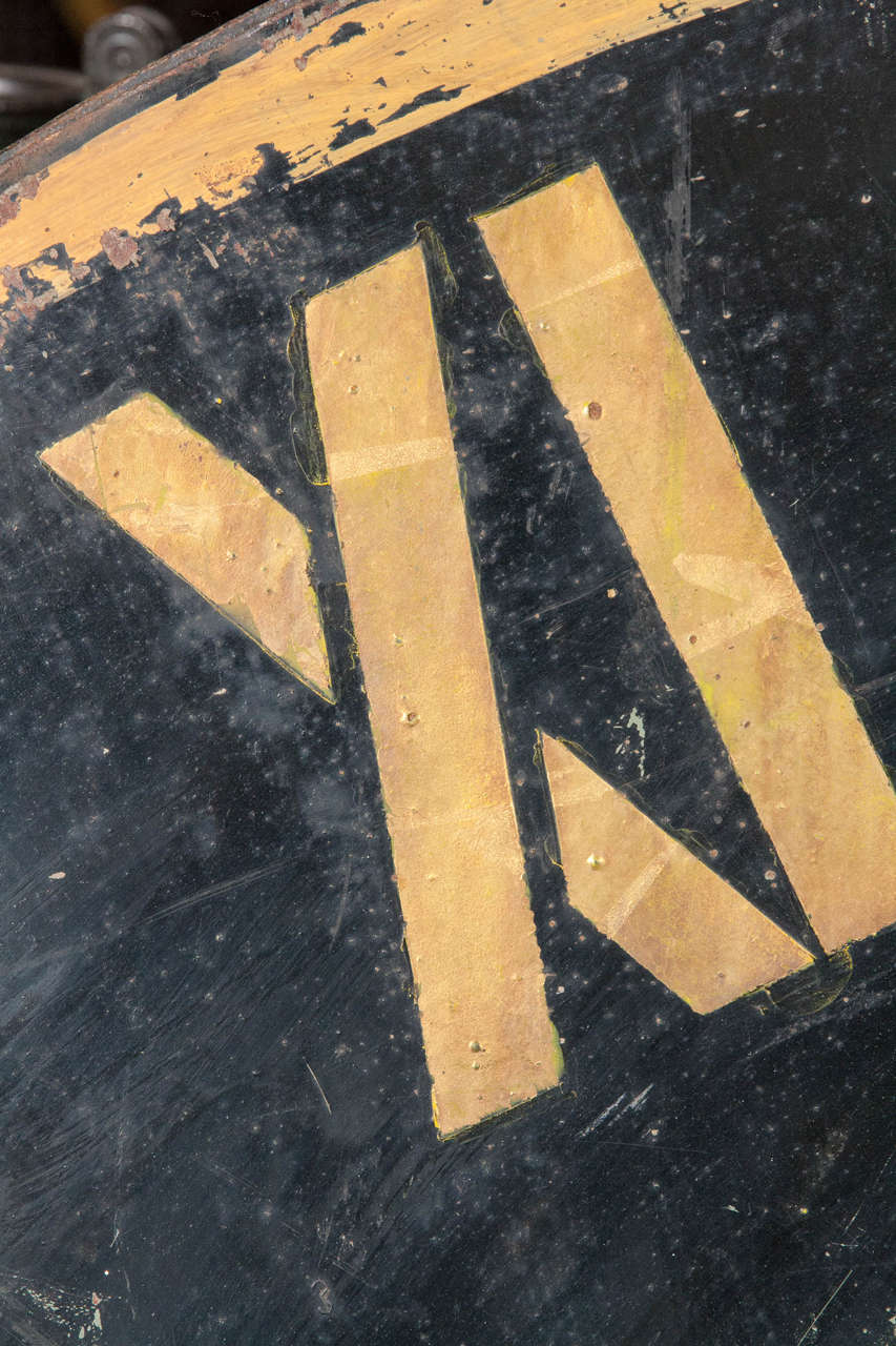 Large Advertising Clock-Face at 1stDibs