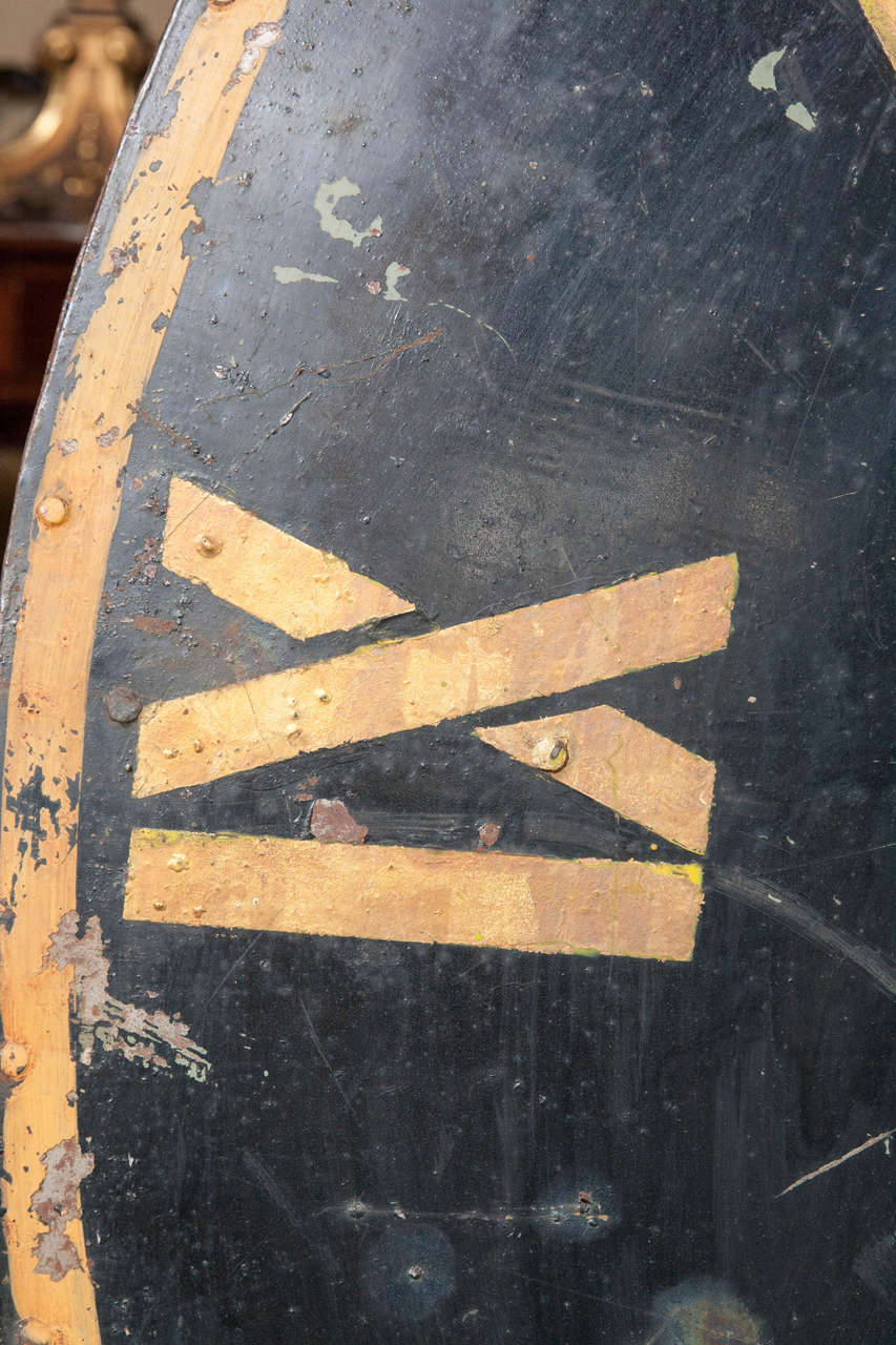 Large Advertising Clock-Face at 1stDibs