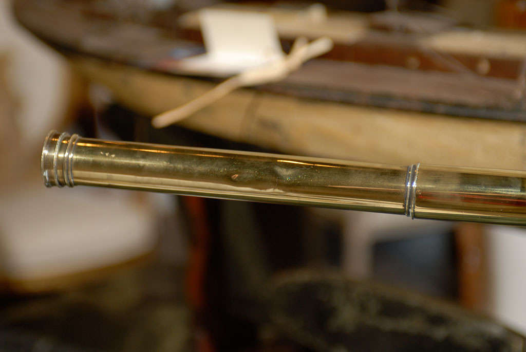 English Brass High Victorian Period Terrestrial Telescope, circa 1850 ...